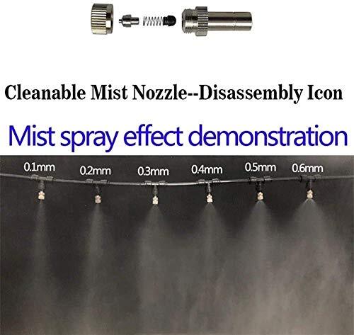 Misting Nozzles for Outdoor Cooling System 10pcs Mister Nozzle Atomizing | eBay