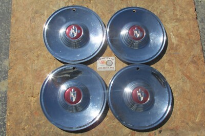 1956, 1957 LINCOLN CONTINENTAL, CAPRI, HOT ROD 15" WHEEL COVERS HUBCAPS ...