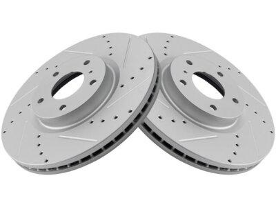 Front TRQ Brake Rotor Set fits Infiniti G35 2005-2008 RWD 55WPRQ | eBay