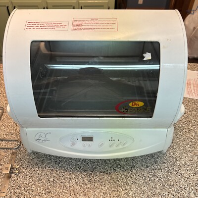 Big George Foreman's Rotisserie Oven Model GR80SCB cooker | eBay