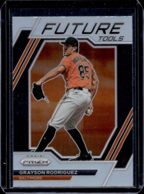 Grayson Rodriguez 2023 Prizm Baseball Future Tools Insert Card #FT2 | eBay