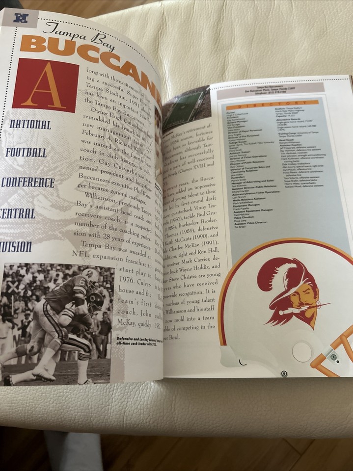 1991-1992 The NFL and You - Yearbook - Each Team Summary, Super Bowl ...