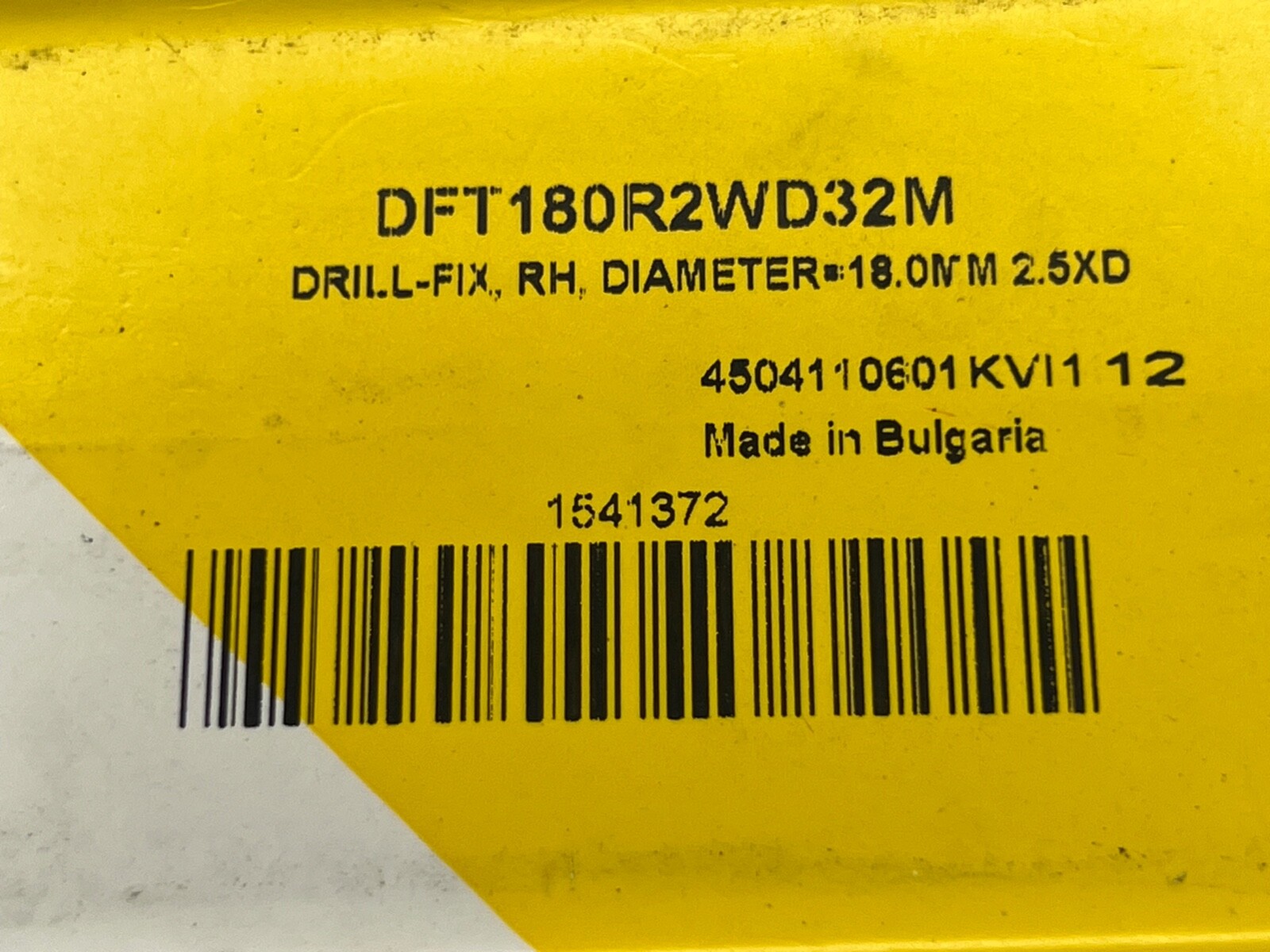 Kennametal U-DRILL DFT180R 2W D32M - New | eBay
