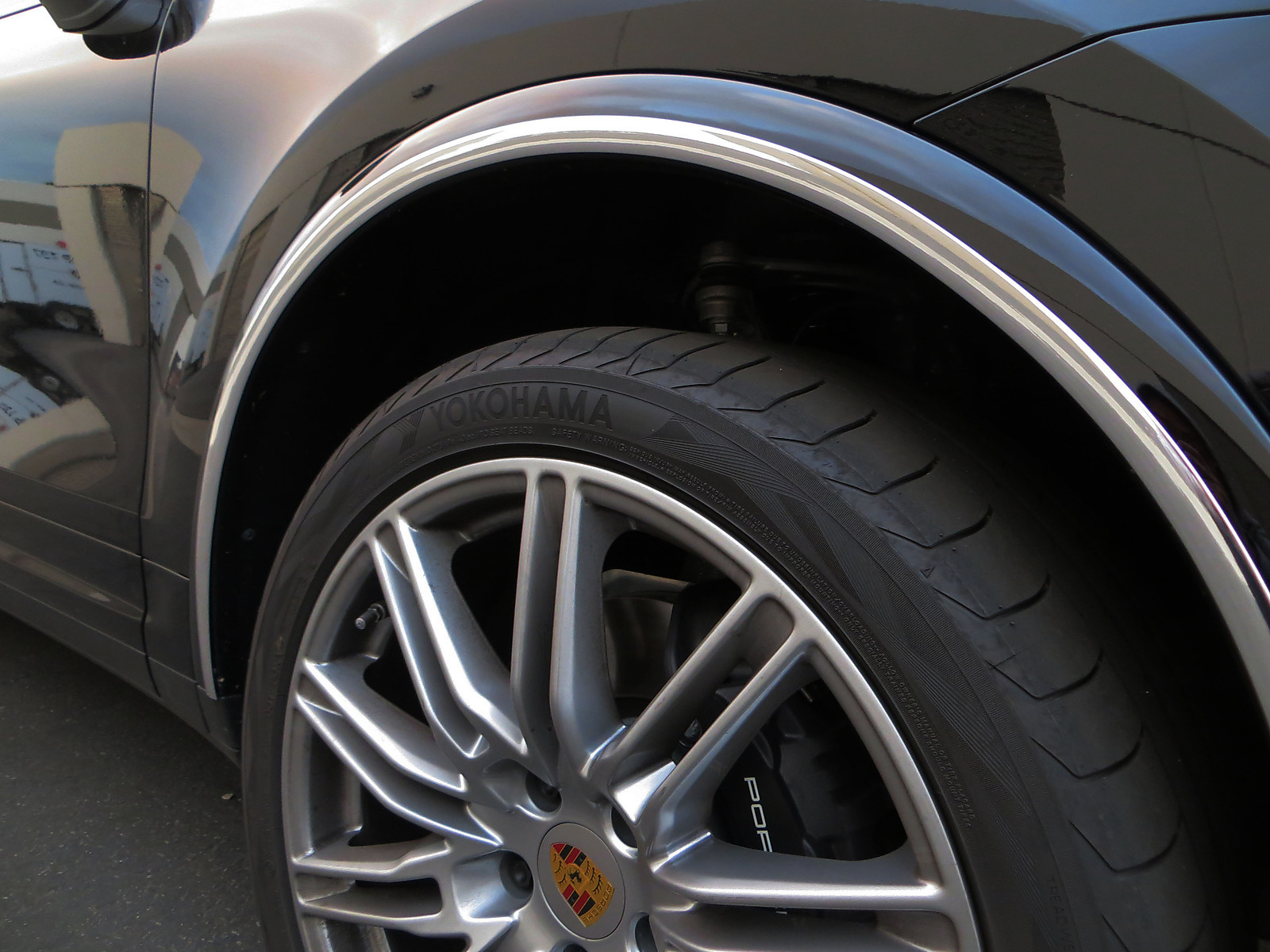 NEW 4PCS CHROME WHEEL WELL FENDER TRIM MOLDING GUARD KIT for volvo05-17 ...