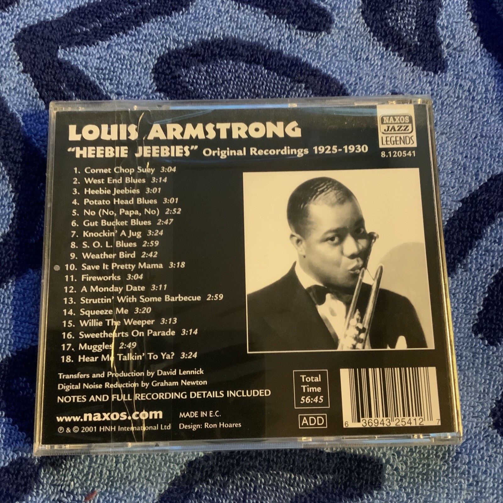Louis Armstrong : Heebie Jeebies - Original Recordings 1925-1930 - Music CD NEW | eBay Australia