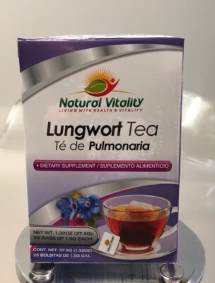 New Lungwort Filtered PulmonariaTea Filtrado Te 25 bags Remedio ...