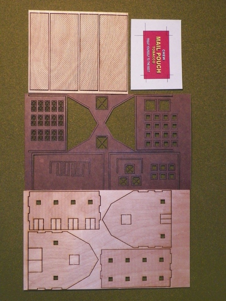 N Scale Barn Kit | eBay