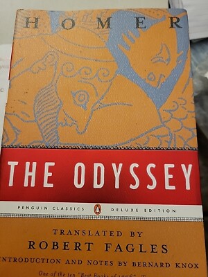 Penguin Classics Deluxe Edition -The Odyssey Trans. Robert Fagles Pb ...