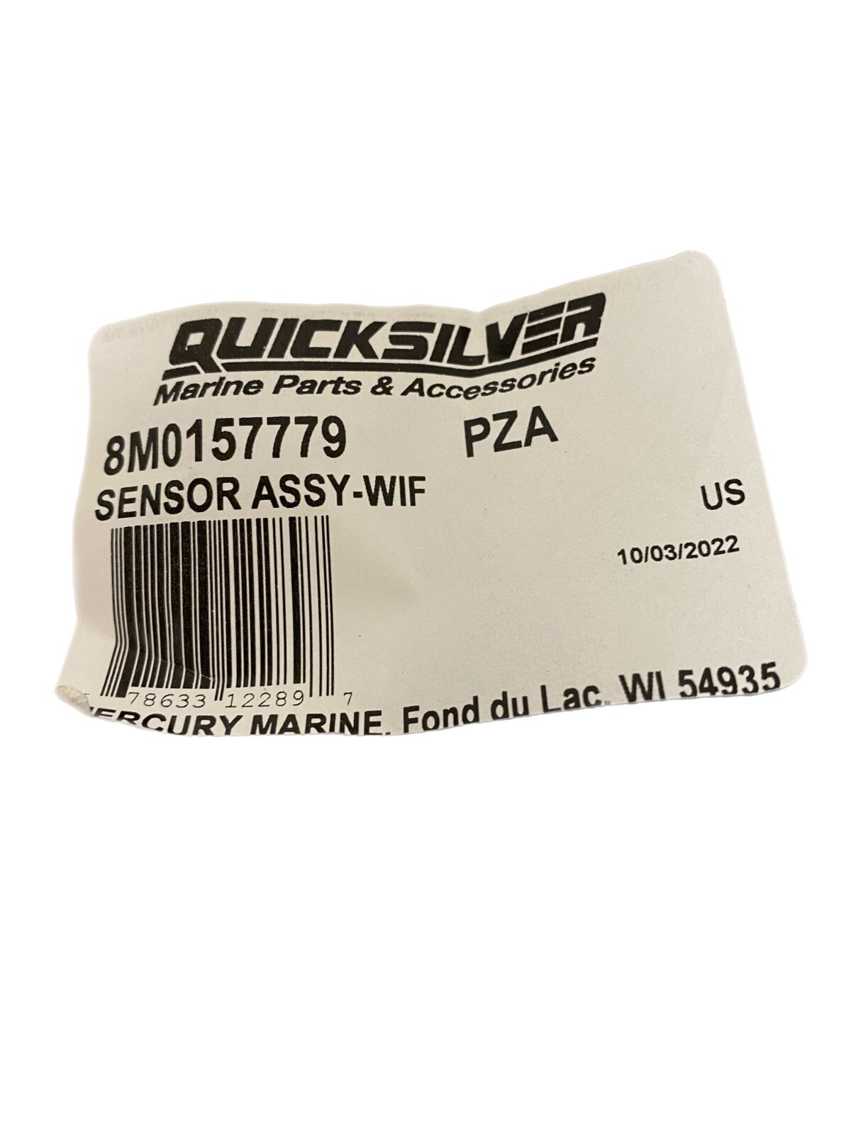 Mercury Mariner 8M0157779 Sensor ASSY Water in Fuel 8m0021043 VERADO ...