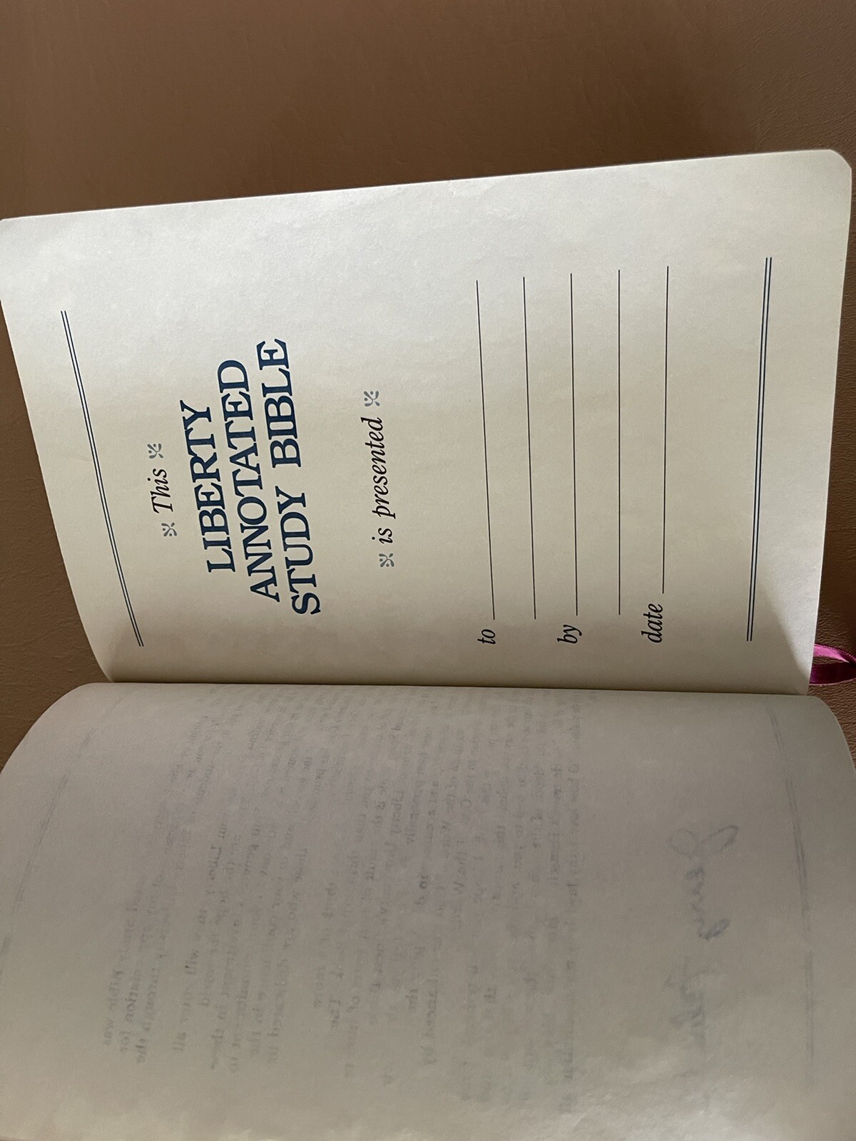 Liberty Annotated Study Bible KJV Red Letter Old Time Gospel Hour ...