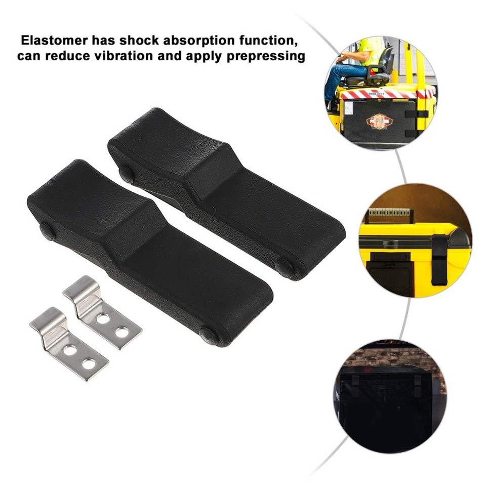 2PCS Concealed Toggle Catch Lightweight Latch Lock Durable Clamp Hasp ...