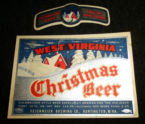 West Virginia Christmas Beer, Fesenmeier Brewery, Huntington West ...