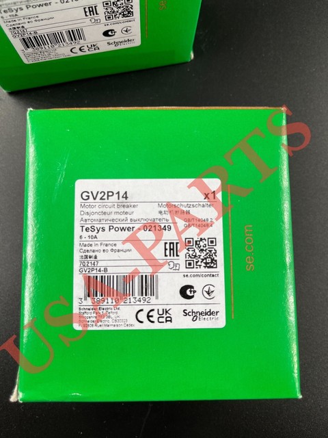 Schneider Electric GV2P14 600V Manual Starter - White for sale online ...