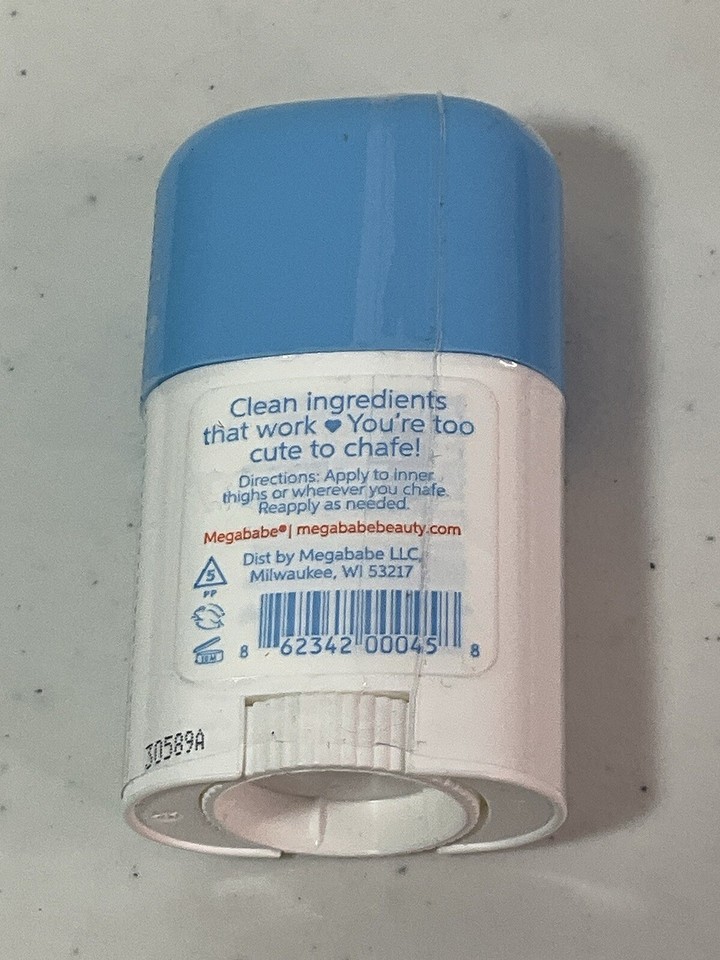 MEGABABE Thigh Rescue Anti-Friction Stick. Stops Chafe. 0.81 Oz. NEW ...