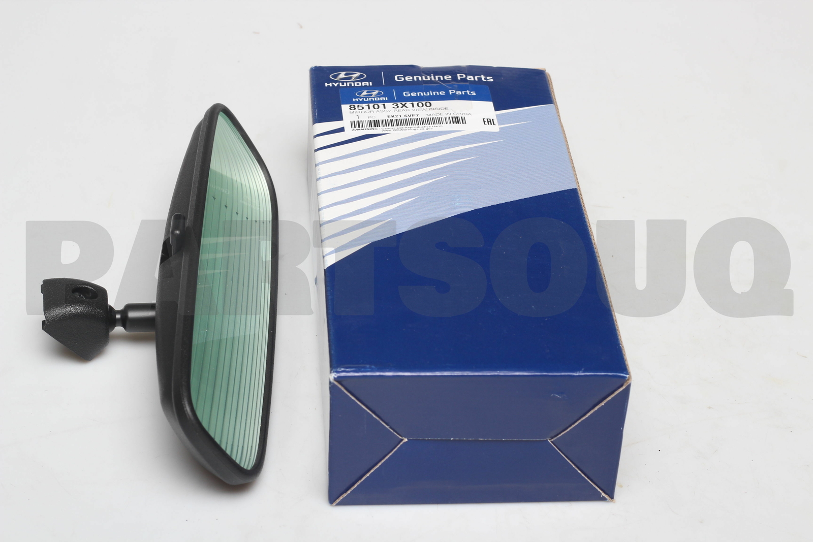 851013X100 Genuine Hyundai / KIA MIRROR ASSY-RR VIEW INSIDE | eBay