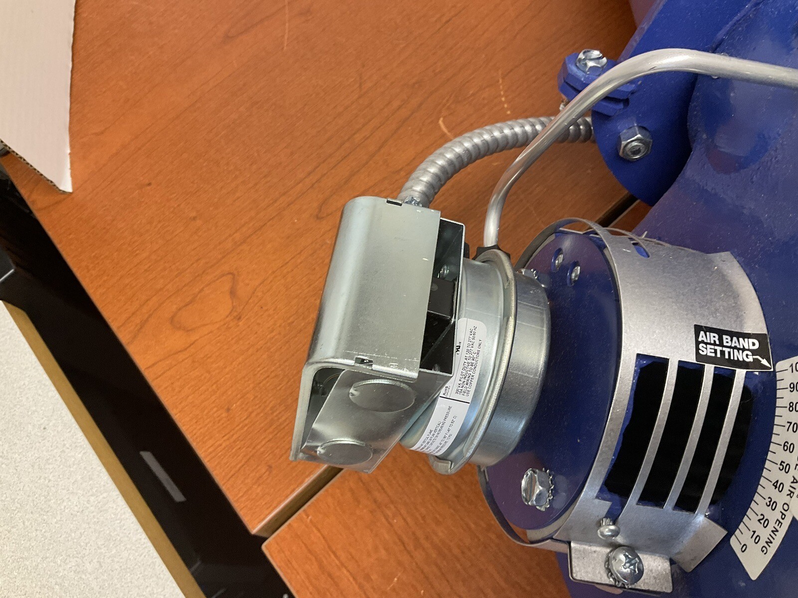 Carlin 301 commercial GAS BURNER (OIL to GAS commercial conversion ...