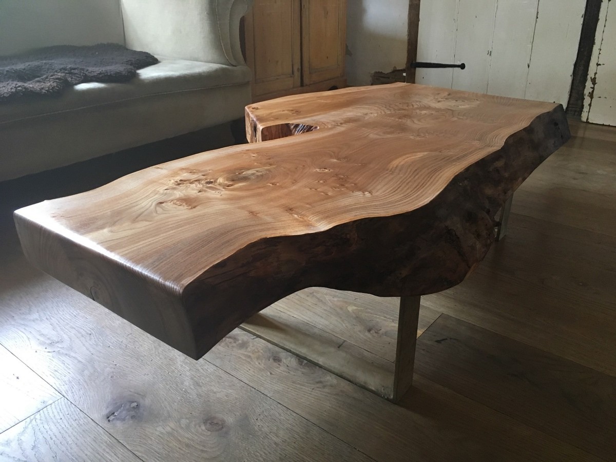 Oak Slab Table