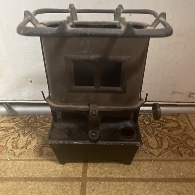 ANTIQUE /Vintage CAMP STOVE CAST IRON In Good Pre Owned Condition | eBay