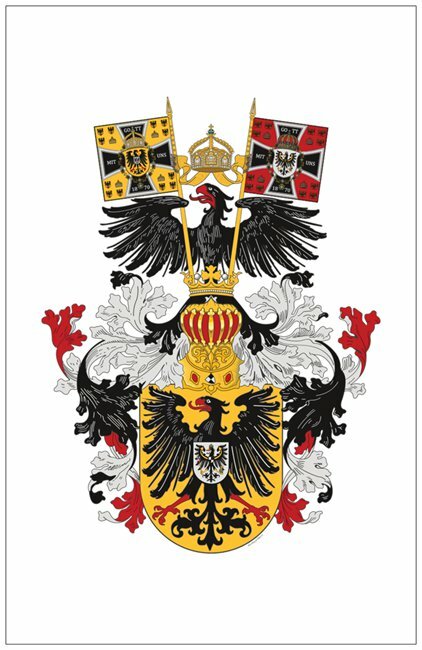 Royal German Prussian Germany Kaiser Medal Badge Coin Folder Souvenir ...