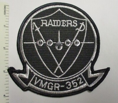 USMC MARINE CORPS VMGR-352 AERIAL REFUELER TRANSPORT SQUADRON RAIDERS ...