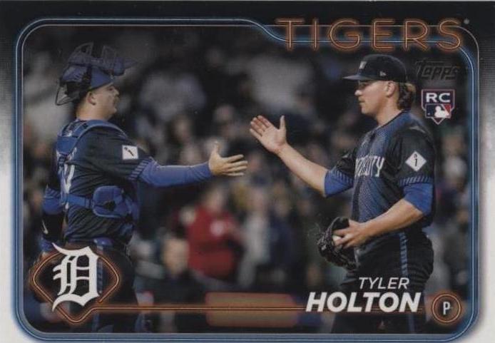 2024 Topps Update Series - Tyler Holton #US33 Golden Mirror Image ...