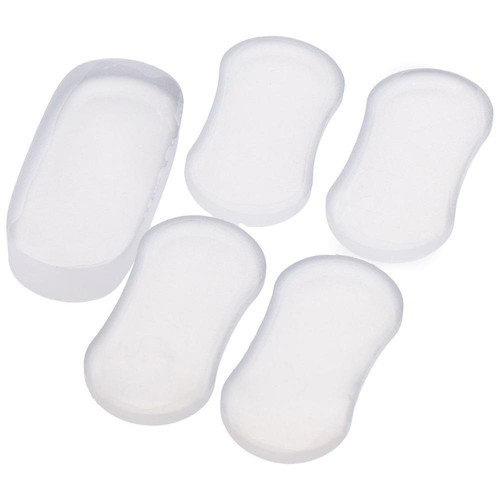 5Pieces Silicone Replacement Transparent Bumpers Strong Adhesive ...