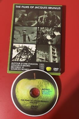 THE FILMS OF JACQUES BRUNIUS VOLUME 1 SURREALISTIC INDUSTRIAL ARTHOUSE ...