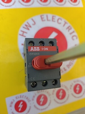 ABB OT32E3 DISCONNECT SWITCH 3POLE | eBay