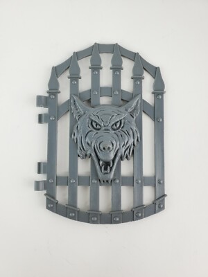 MOTU Snake Mountain Wolf Gate - Masters of the Universe parts door ...