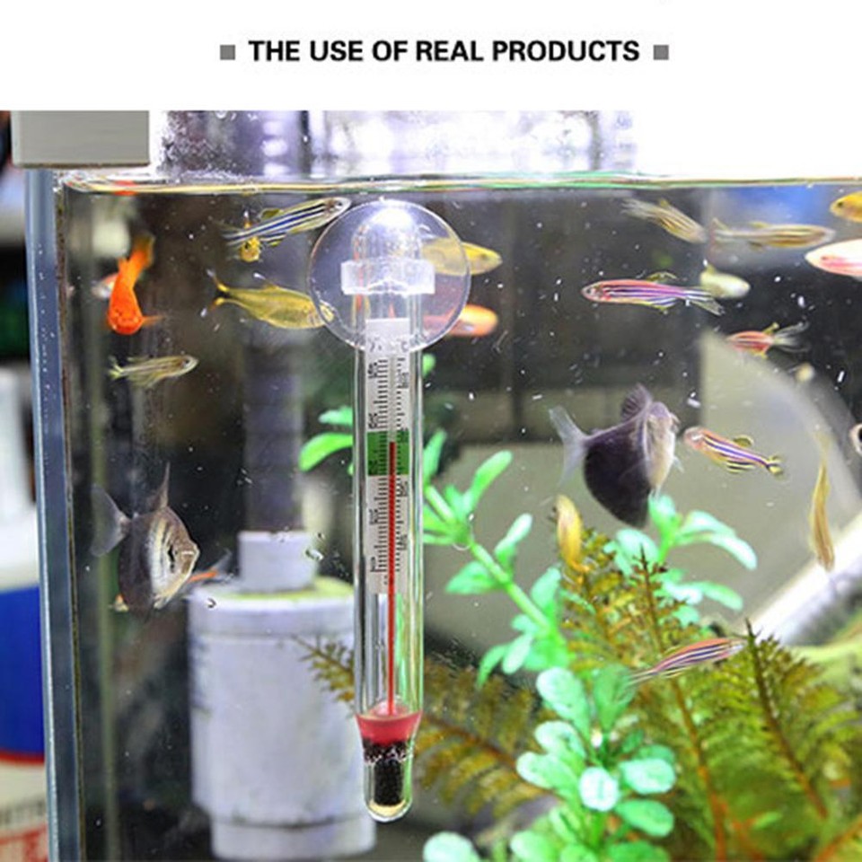 Temperature Floating Thermometers Fish Tank Anti Dropping Temperature ...