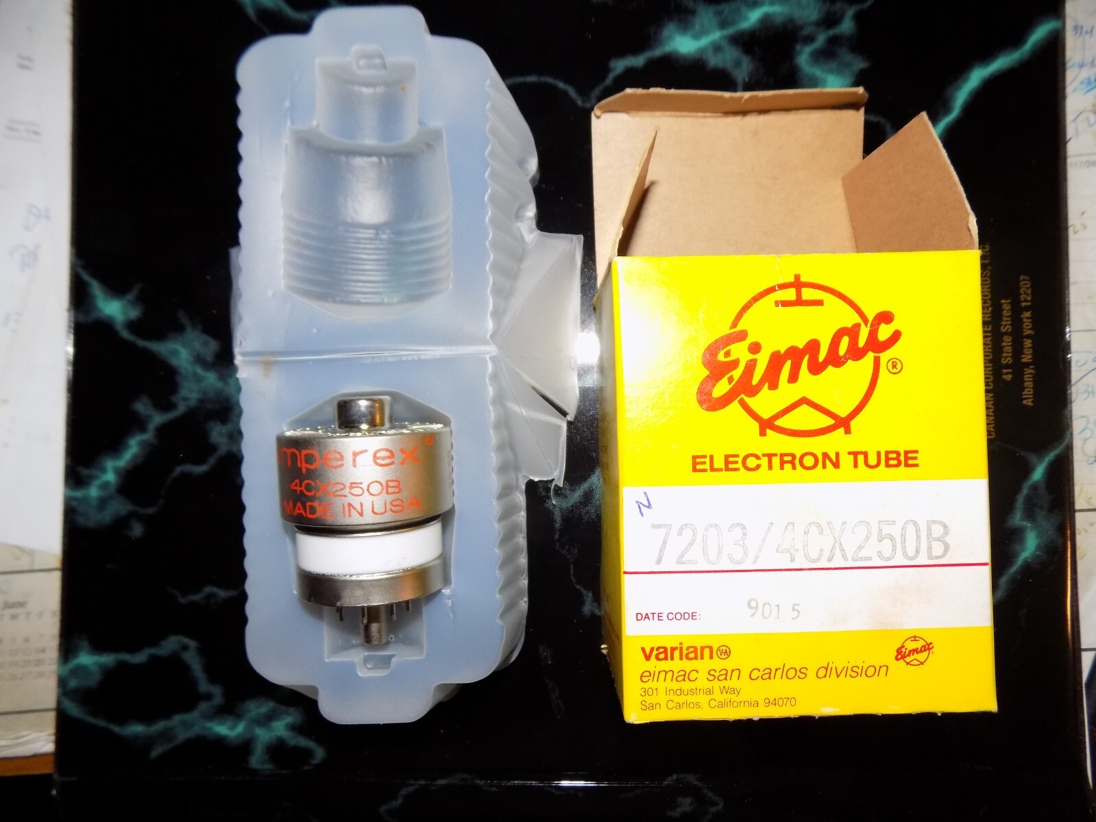 4CX250B/7203 EIMAC Transmitting Tetrode, beam power Tubes | eBay