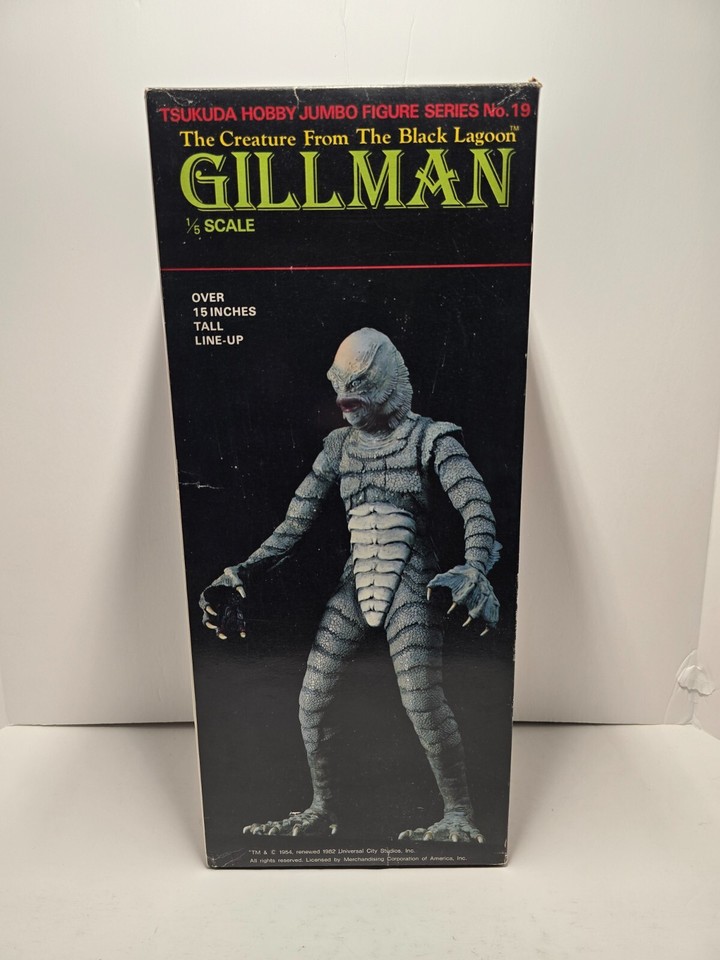 Creature From The Black Lagoon Gillman Figure Model Painted Tsukuda 1:5 ...