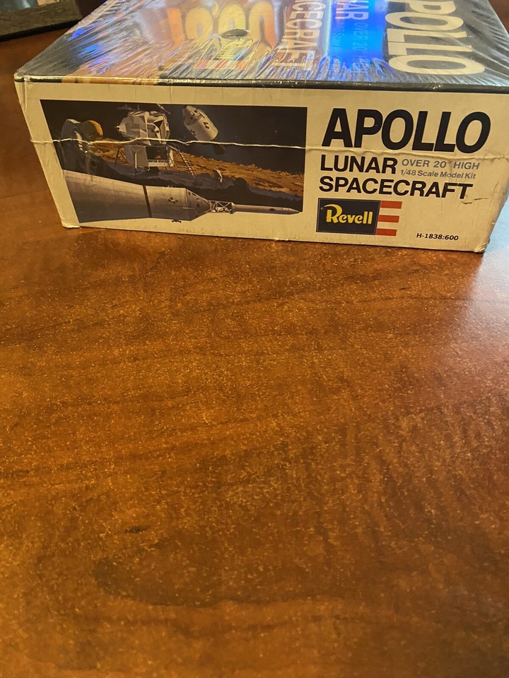 Revell 1969 H-1838:600 Apollo Lunar Spacecraft Model Kit Sealed (not ...