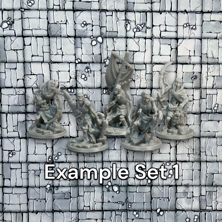 Mummy, 14k Resin Dungeons and Dragons DnD Miniatures D&D Mini 32mm Lot ...