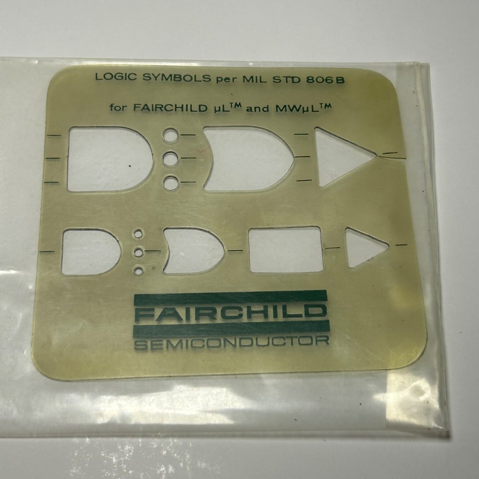 Fairchild Logic Symbols per MIL STD 806B | eBay