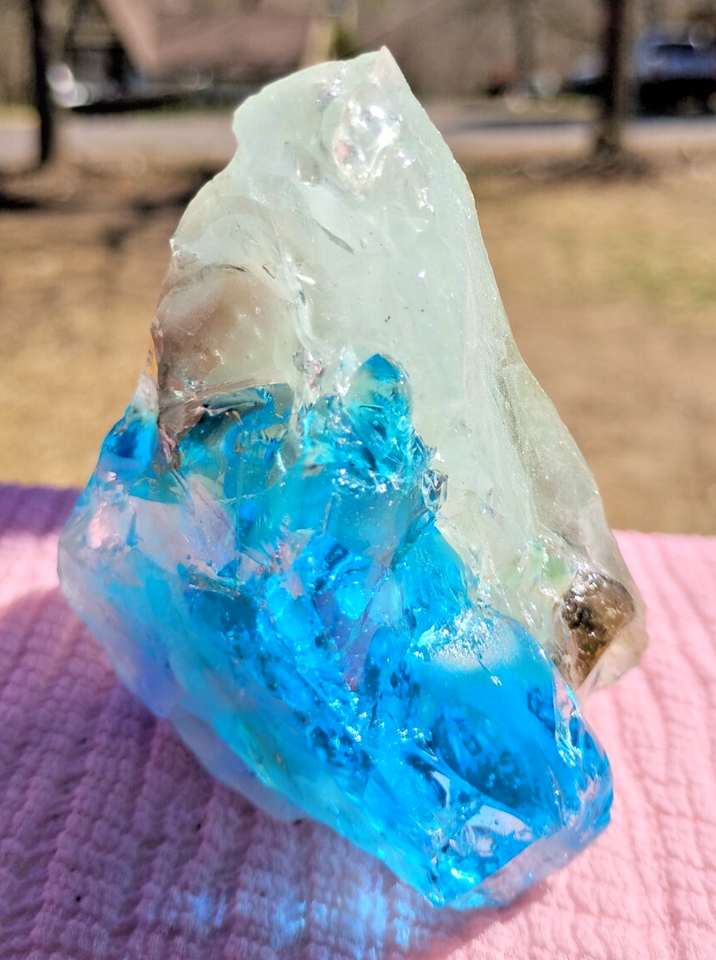 glass rock slag aquarium landscape rocks sea glass colorful slag glass ...