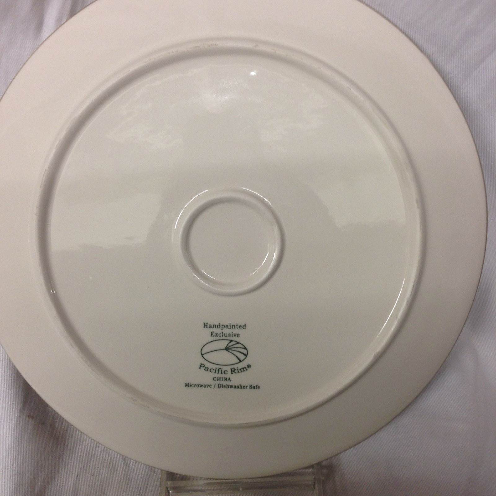 PACIFIC RIM PCM19 DINNER PLATE 10 1/4" PURPLE GRAPES BUNCH CLUSTER ...