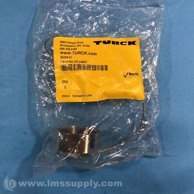 Turck GKDM-CC Female Powerfast Closure Cap FNFP | eBay