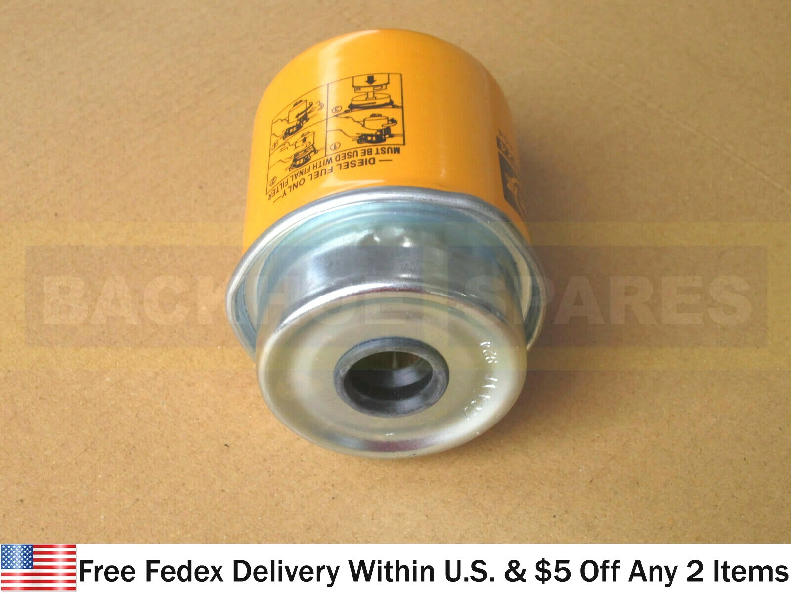 JCB PARTS - ELEMENT FUEL FILTER PRIMARY SEDIMENTER (PART NO. 32/925694 ...