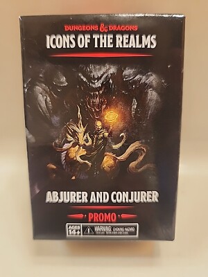 Abjurer and Conjurer Promo D&D Icons of the Realms Sealed with Free ...