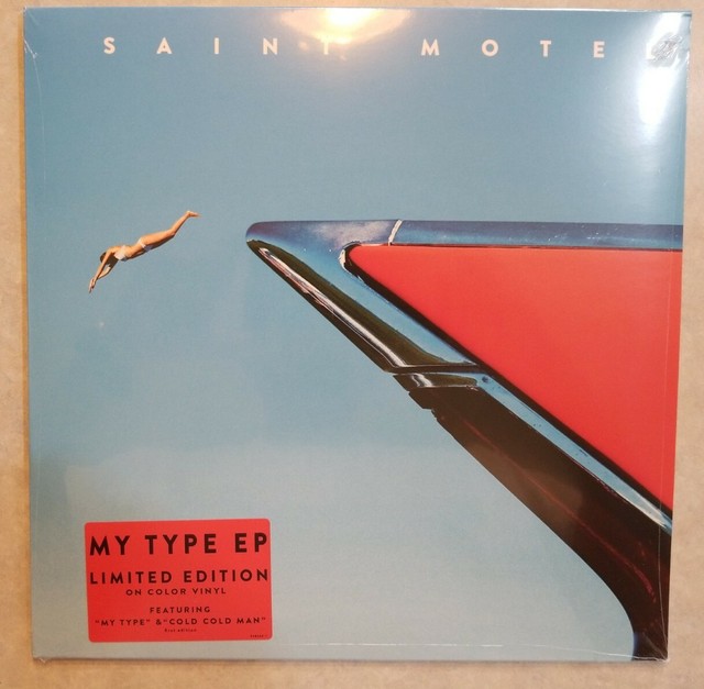 Saint Motel - My Type EP 10" Vinyl Blue Turquoise Limited Edition 45 ...