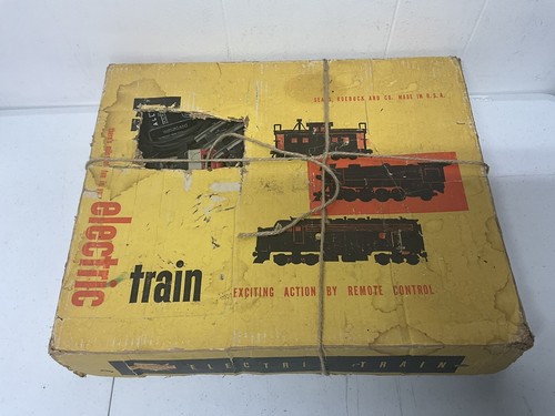 Marx Sears Allstate Electric Train set with Box Vintage Untested | eBay