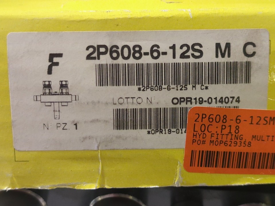 Faster Hydraulic Coupling Faster 2P608-6-12S MultiFaster 6 lines, size ...
