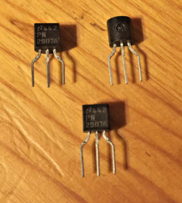 PN2907A PNP Transistor with pc leads - 100 pcs | eBay