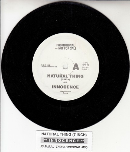 INNOCENCE Natural Thing 7" 45 rpm vinyl record BRAND NEW + juke box ...