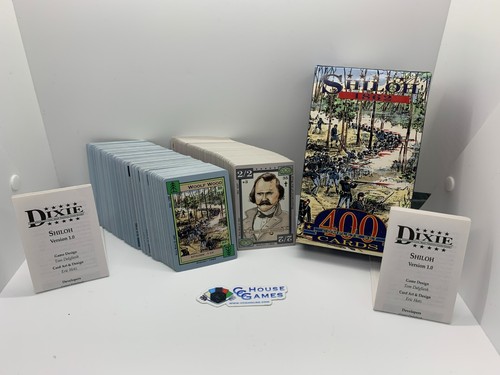 Dixie - Shiloh Edition 1862 - Complete Set of 400 Cards Civil War TCG ...