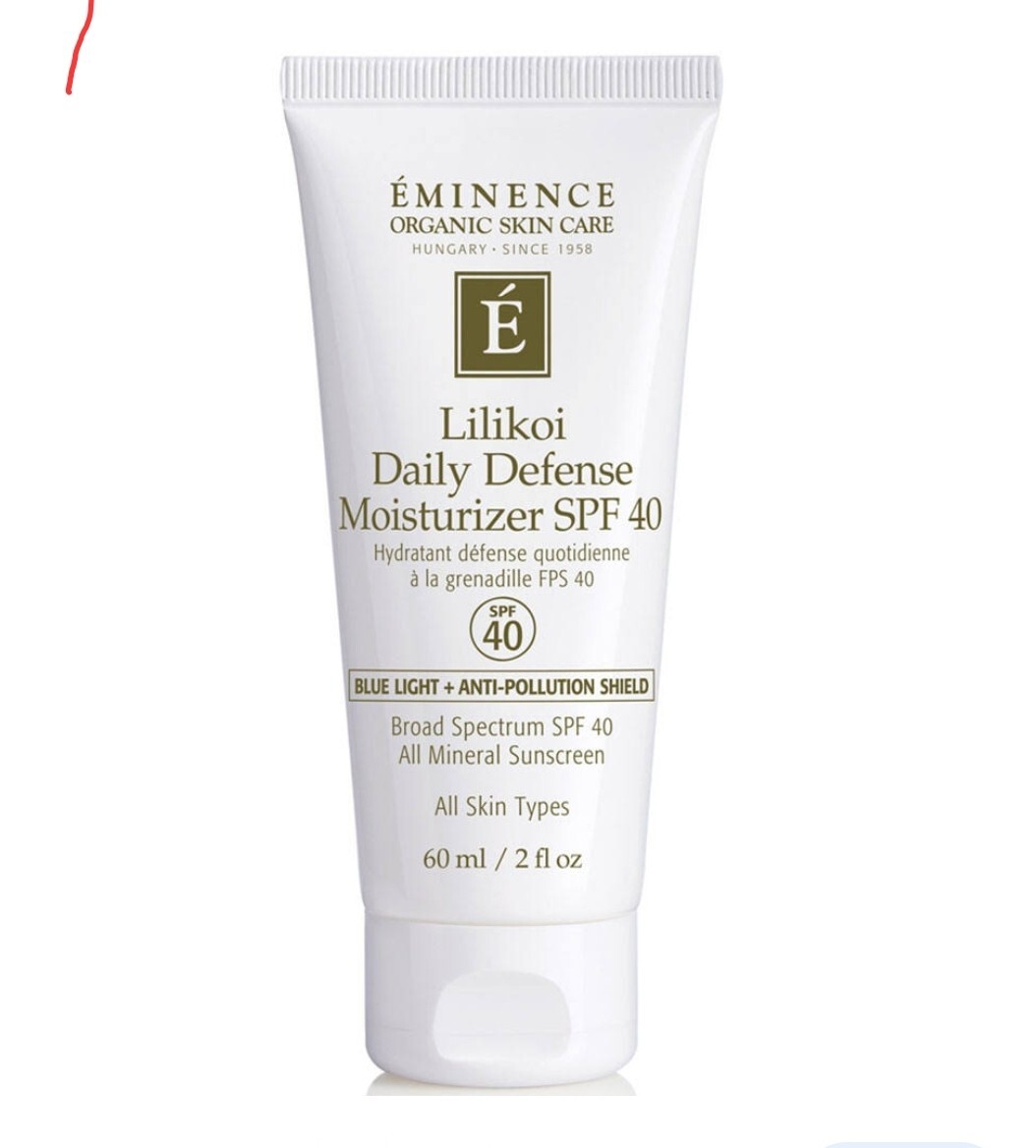 Eminence Organic Skin Care Lilikoi Daily Defense Moisturizer SPF 40 New ...