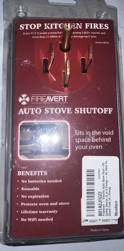 FireAvert 4 Prong Smoke Alarm - Black for sale online | eBay