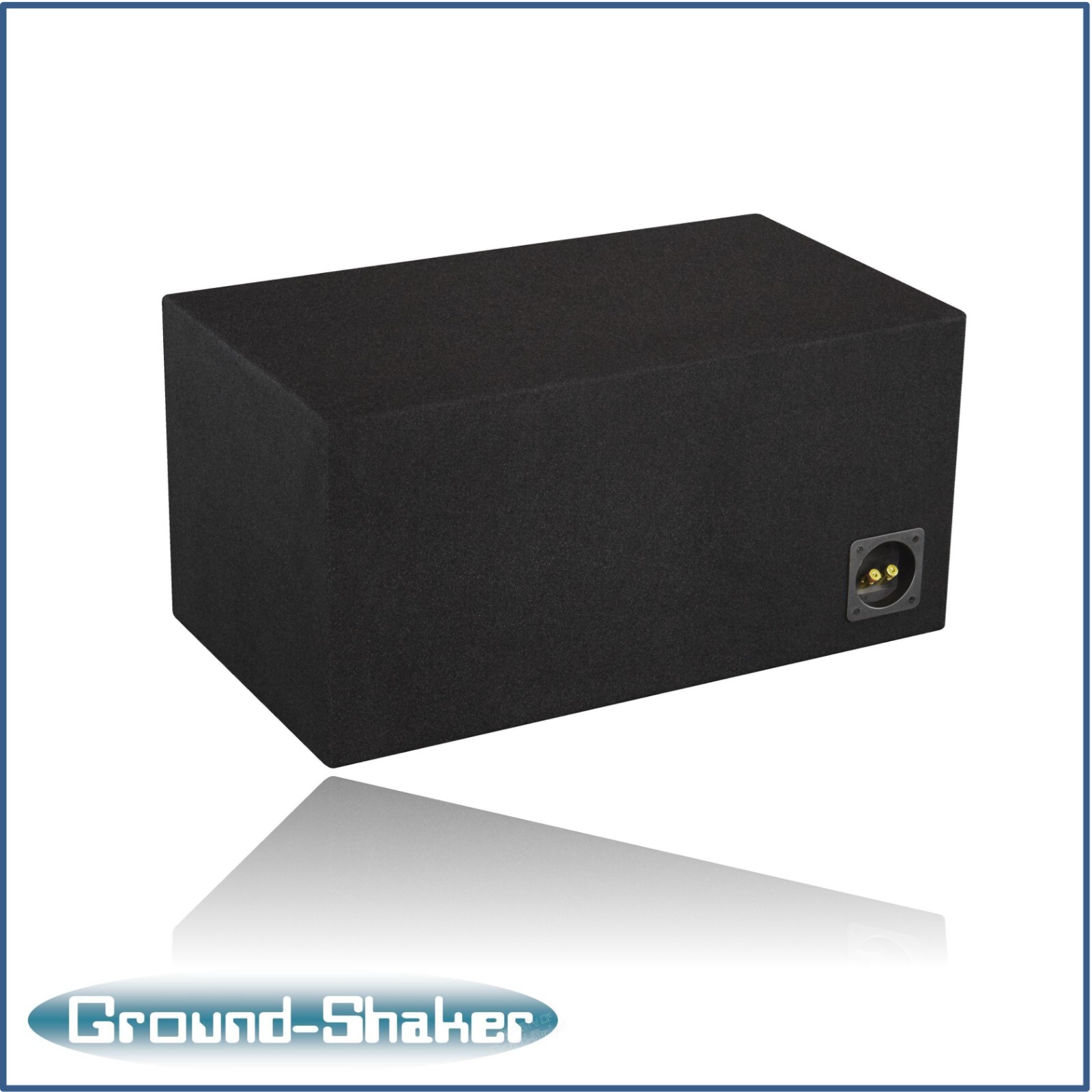 10" Single Bandpass Sub Box Subwoofer Enclosure Single Ported Vented ...