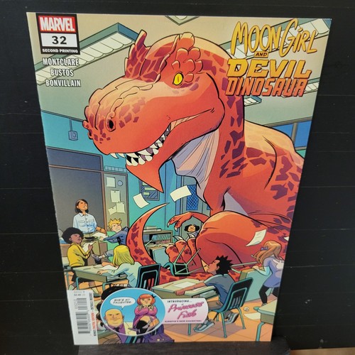 Moon Girl and Devil Dinosaur #32 Second Print Princess Fisk Marvel (13 ...